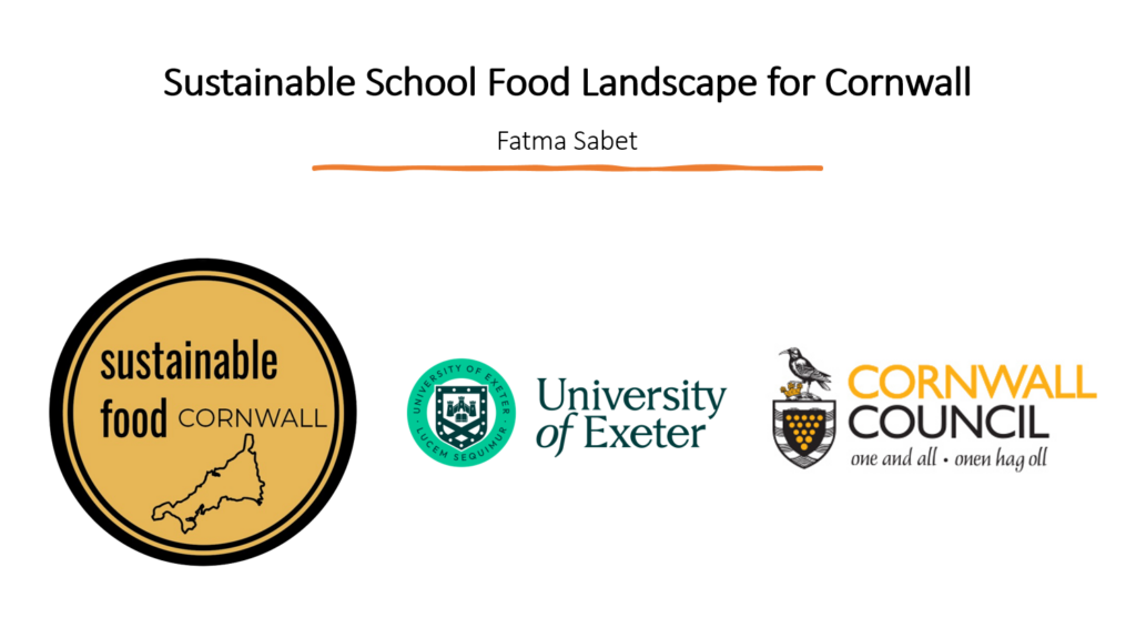 A Sustainable School Food Landscape – presentation Summit 2023 ...